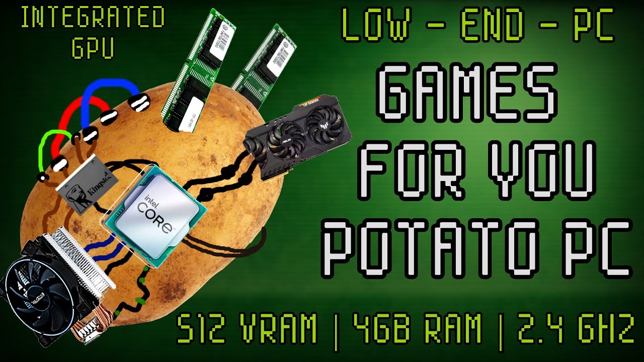 Best games for a potato pc - YouTube
