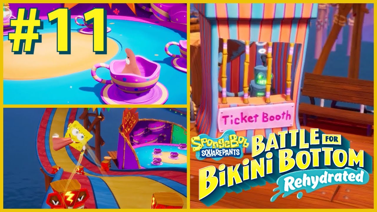 Fun at the Fair! | Spongebob Squarepants Battle for Bikini Bottom ...