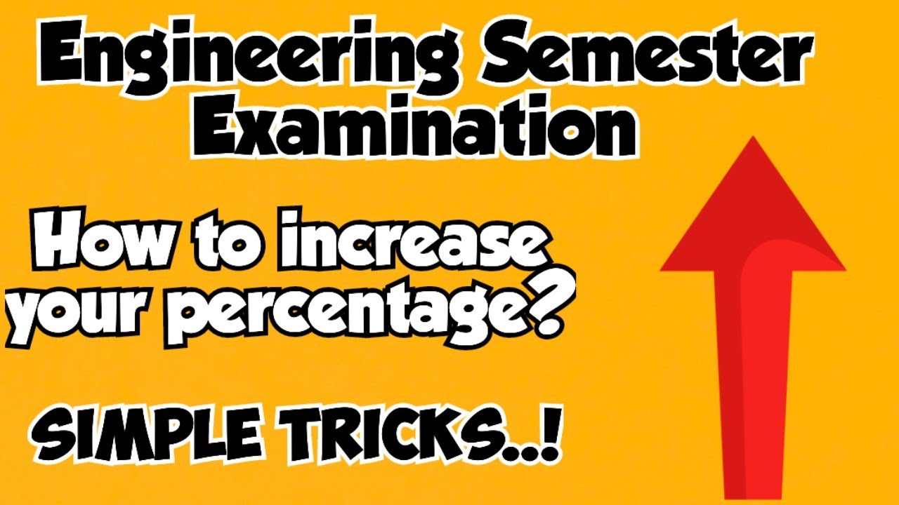 How to Increase your Engineering percentage?|How to get a High Mark in ...