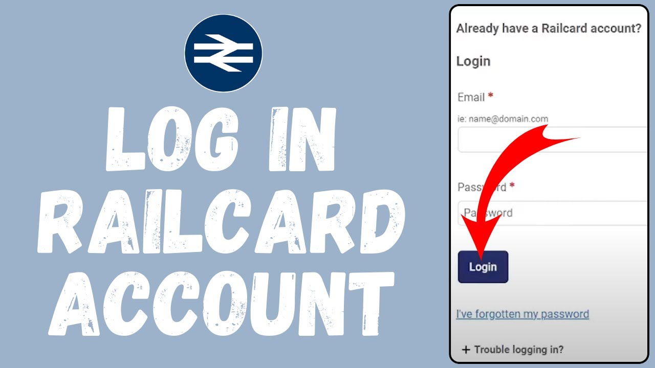 Railcard Account Login 2024 | How To Sign In Railcard Account - YouTube