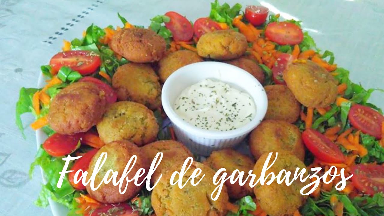 FALAFEL DE GARBANZOS | LO MÁS POPULR EN EL MUNDO ÁRABE ( VEGAN FOOD ...