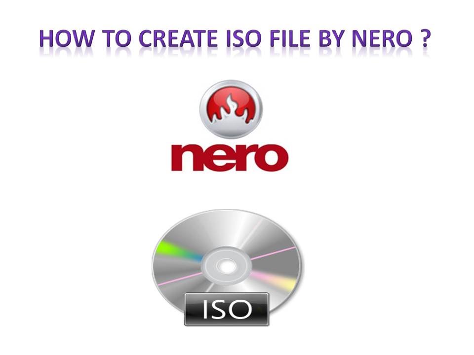 create iso image by nero - YouTube