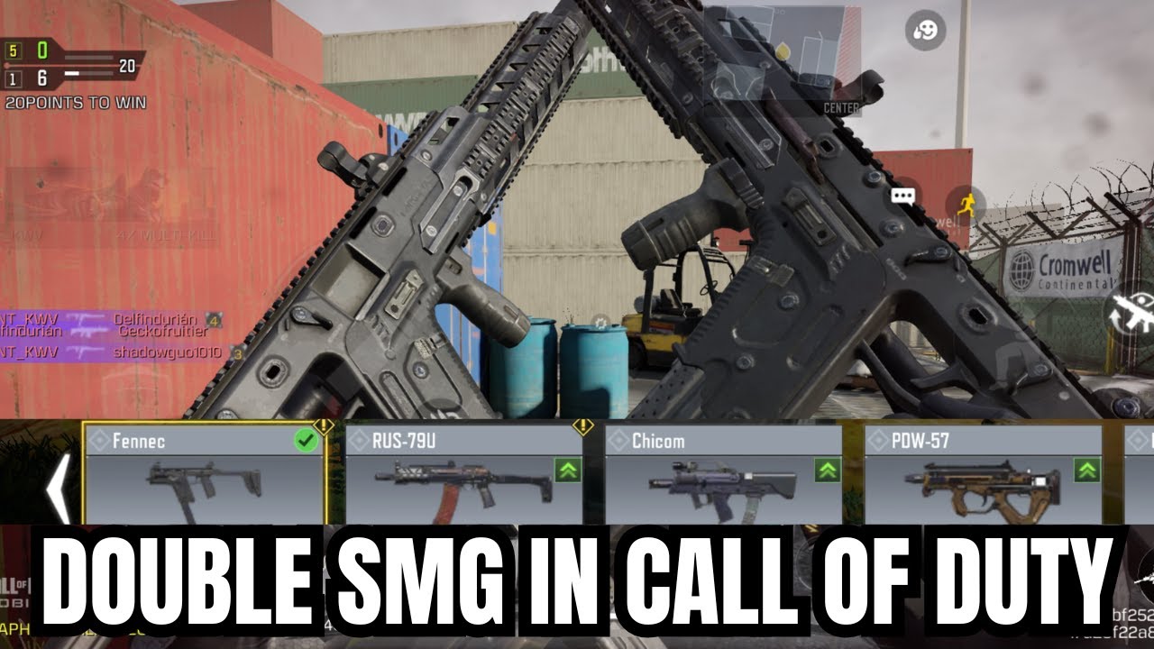 How to hold two SMG in Codm| Double Fennec in Call of Duty | dual ...