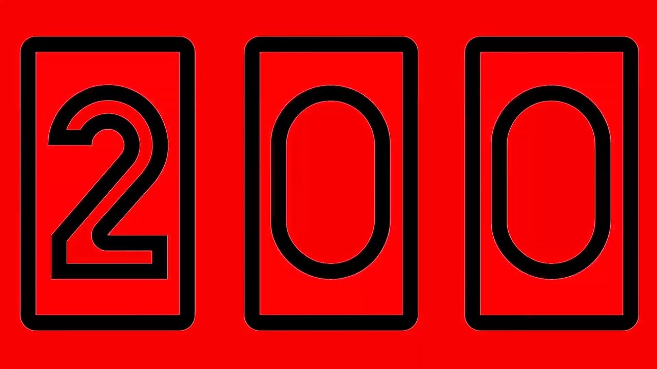 200to0 Countdown Timer With Music Sound And Times Up Sound Effect - YouTube