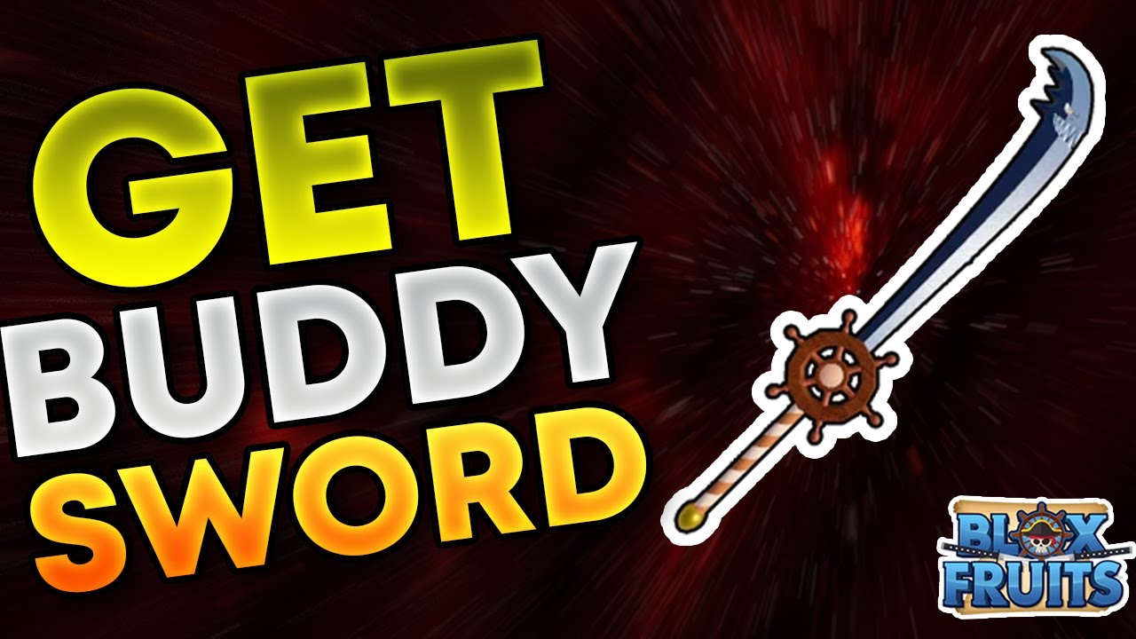 How to get BUDDY SWORD in blox fruit - YouTube