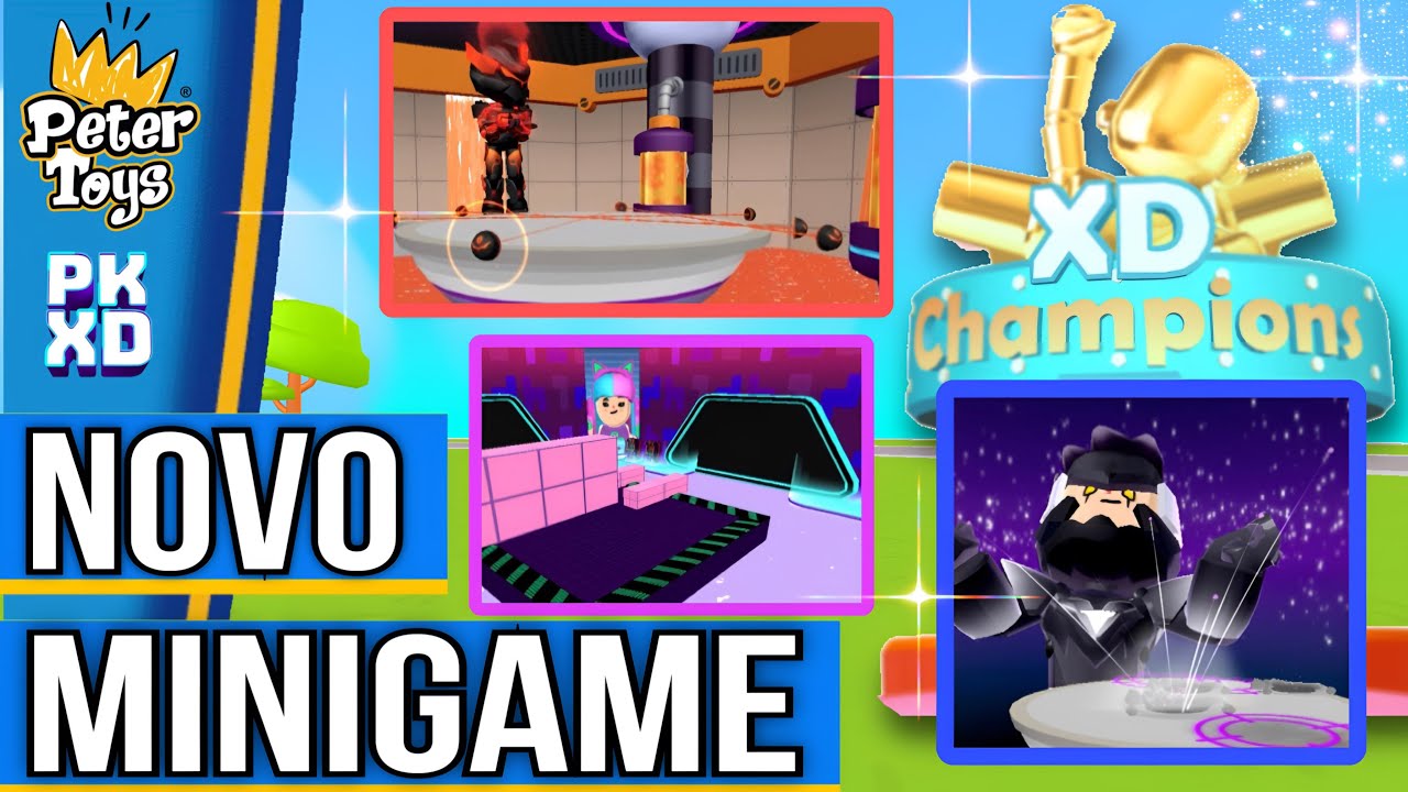 PK XD REVELADO NOVO MINIGAME XD CHAMPION ANÁLISE COMPLETA! PETER TOYS ...