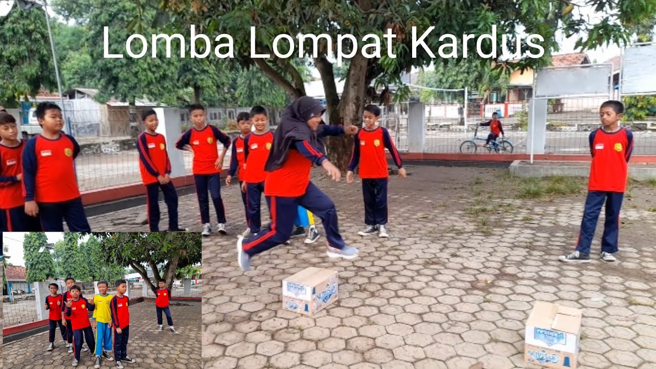 Lomba Lompat Kardus UPTD SDN Bodas Kelas 6. - YouTube