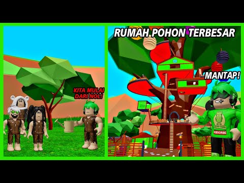 Berjuang Dari Nol Hingga Sukses Membangun Rumah Pohon Terbesar & Fasilitas Lengkap