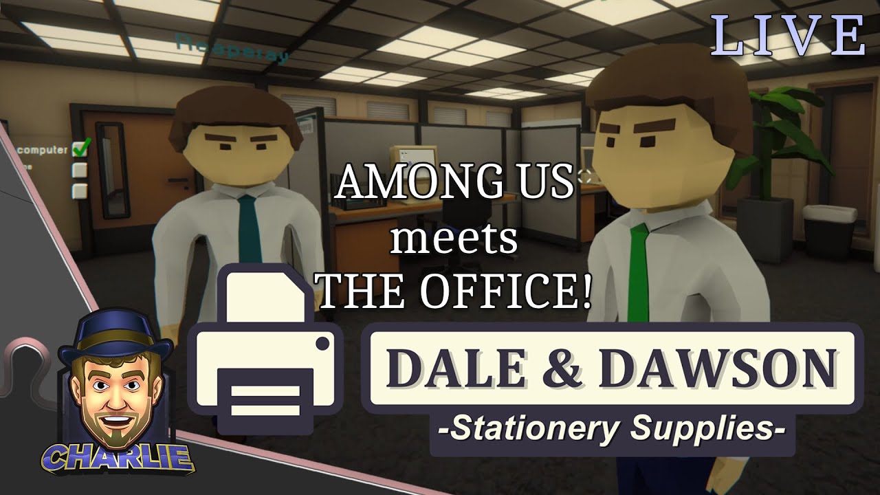 It's Like AMONG US meets "THE OFFICE" show! Dale & Dawson Stationary ...