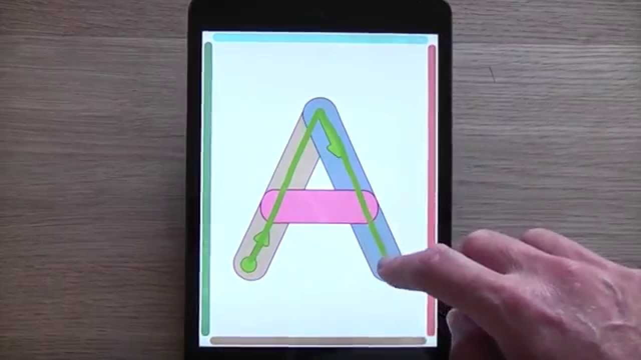 J'apprends à écrire les lettres bâtons - YouTube