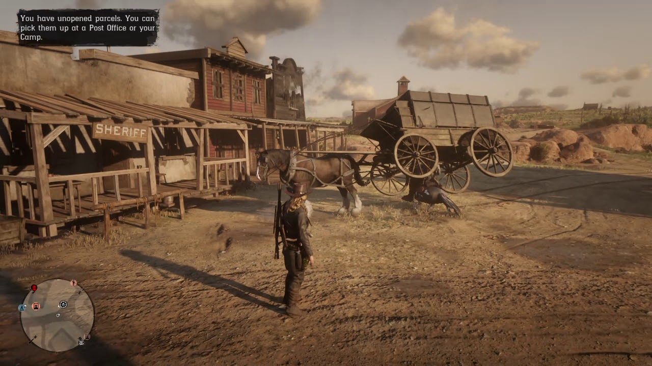 RDR2 Worlds strongest cowboy - YouTube