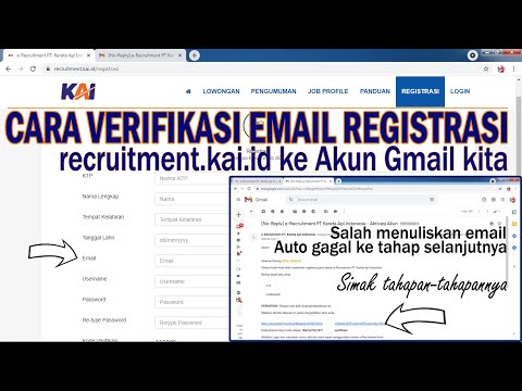 HOW TO VERIFY THE REGISTRATION EMAIL FOR recruitment.kai.id TO THE REGISTRANT'S GMAIL ACCOUNT