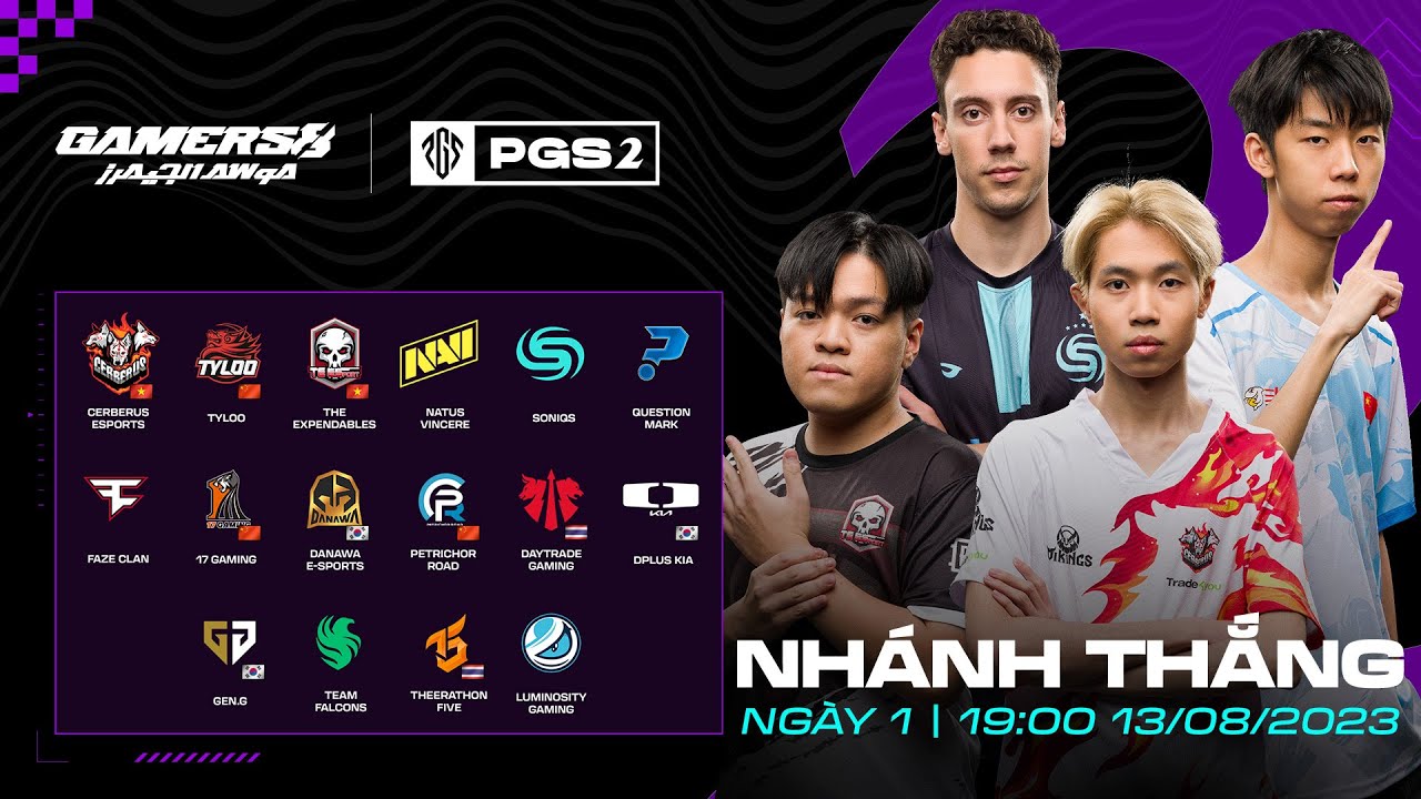 🏆 PGS 2 - NHÁNH THẮNG - NGÀY 1: 🇻🇳 CES, 🇻🇳 TE, 🇨🇳 PERO, 🇨🇳 TL, NAVI, 🇨🇳 17, FAZE, 🇰🇷 DNW, 🇰🇷 GEN ...