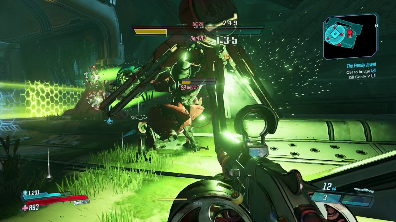 Borderlands 3 - The Family Jewel: Kill GeniViv Bossfight Zane Flynt ...