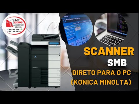 Scanner Konica Minolta SMB no Windows 10.SMB Scanner On Your Konica ...