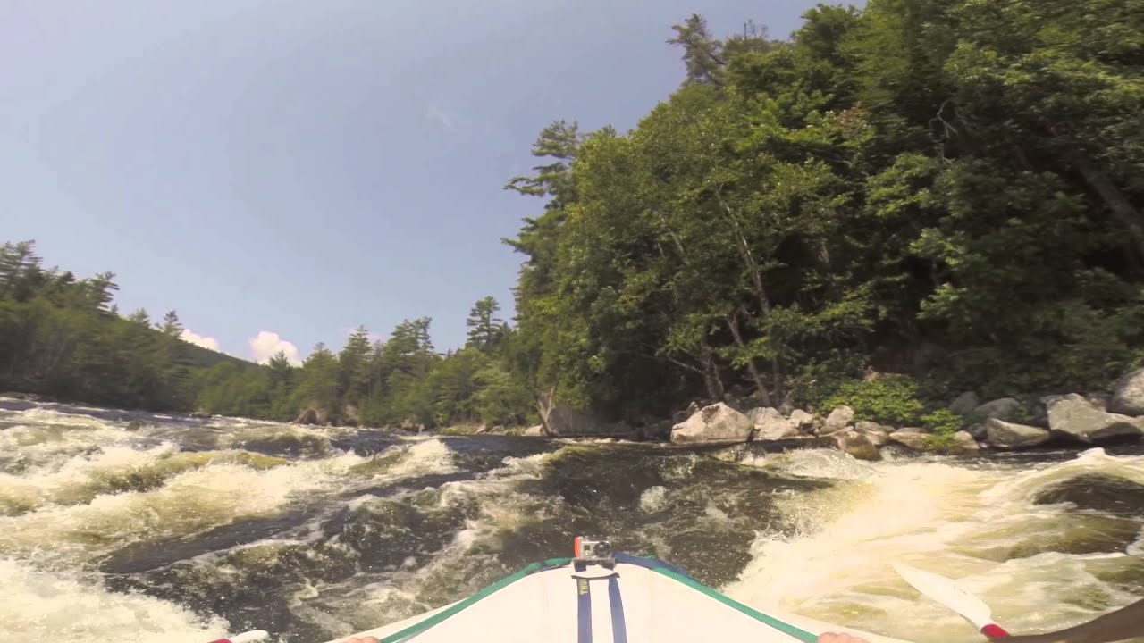 Whitewater Rafting Penobscot River 08/11/14 Part 11 - YouTube