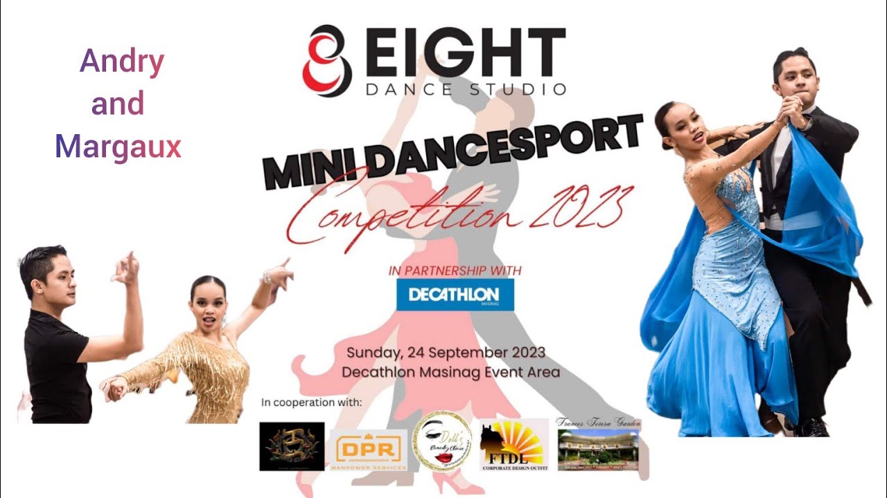 EIGHT DANCE STUDIO MINI DANCESPORT COMPETITION||SHOWDANCE BY ANDRY AND ...
