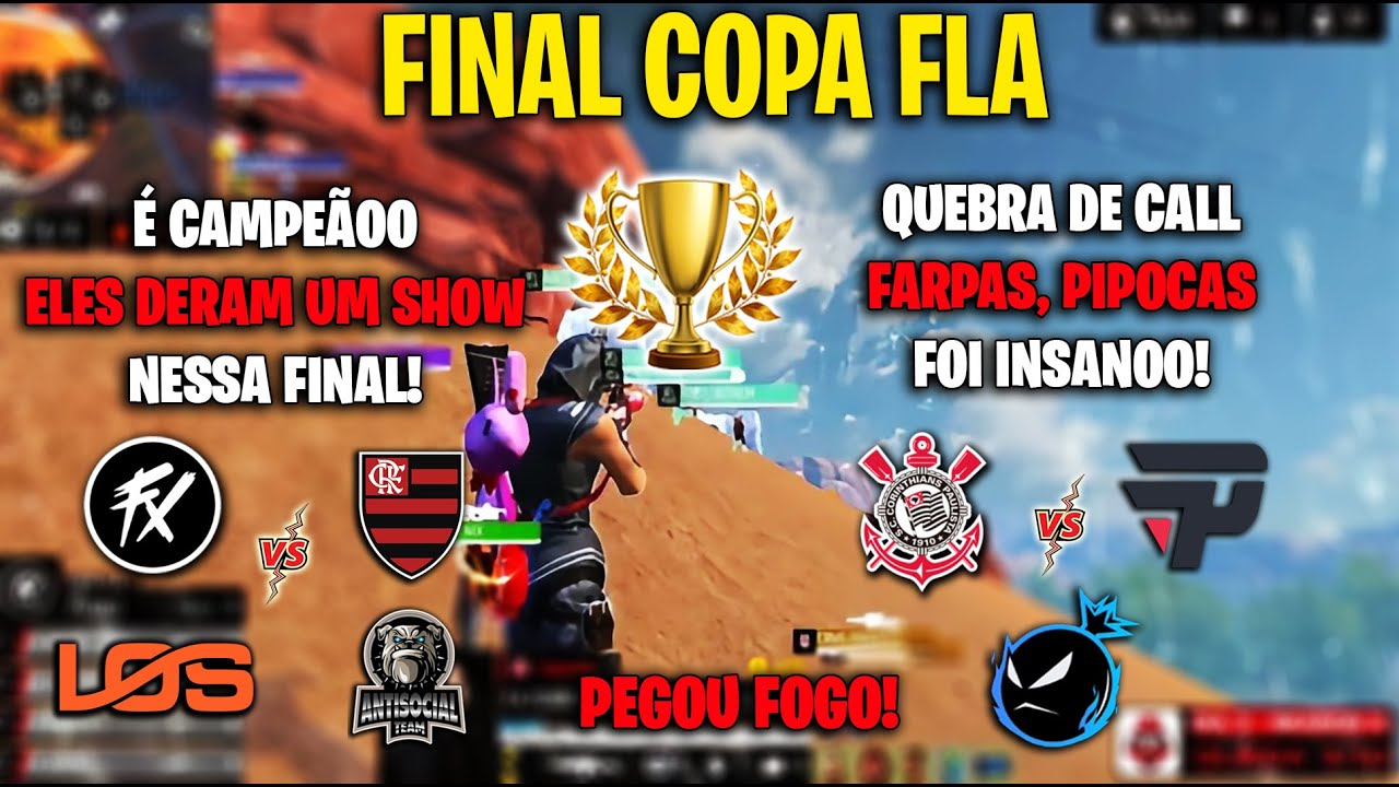 É CAMPEÃO🏆ELES ATROPELARAM NESSA FINAL😱 FAZ O P FLUXO ANTISOCIAL FLA ...