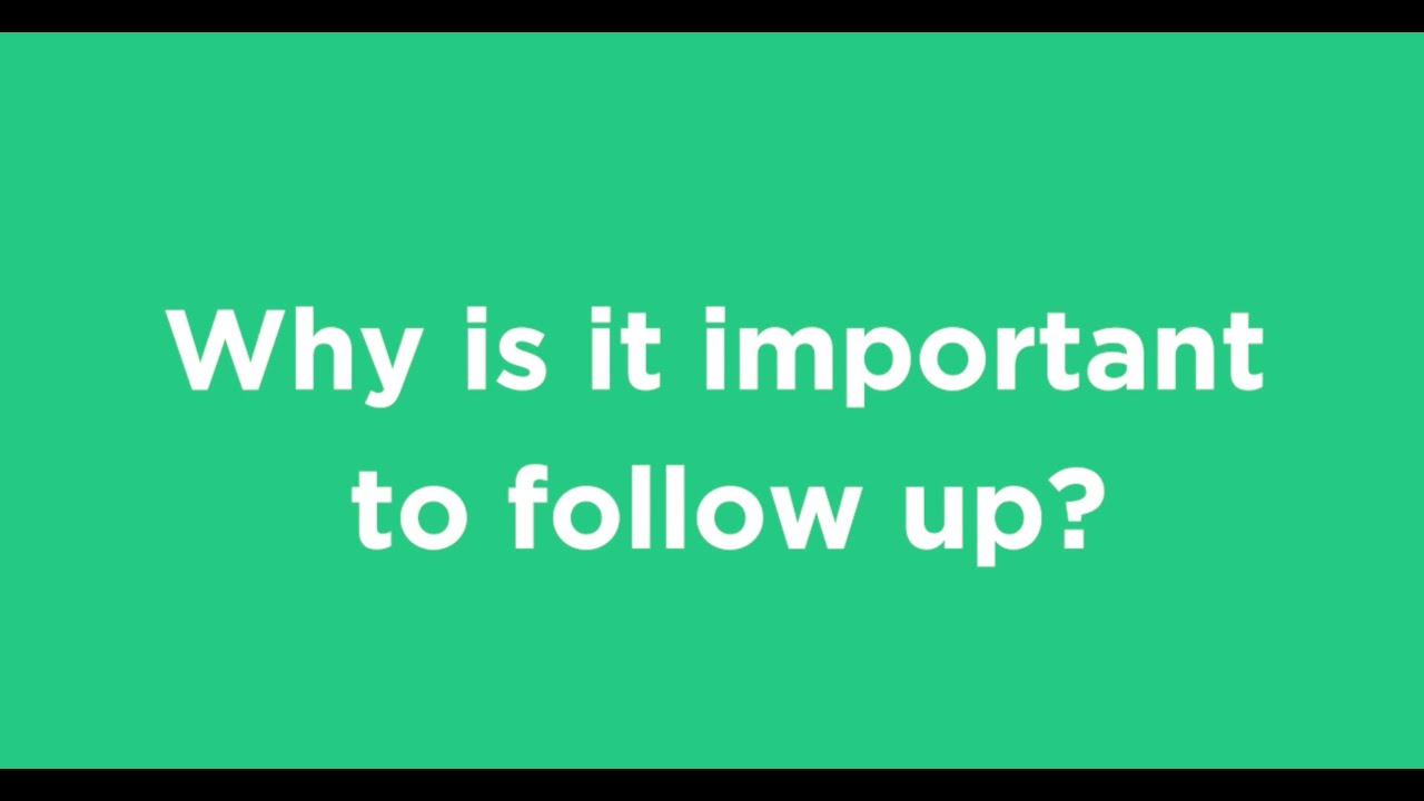 Why is it important to follow up on an employee survey? - YouTube