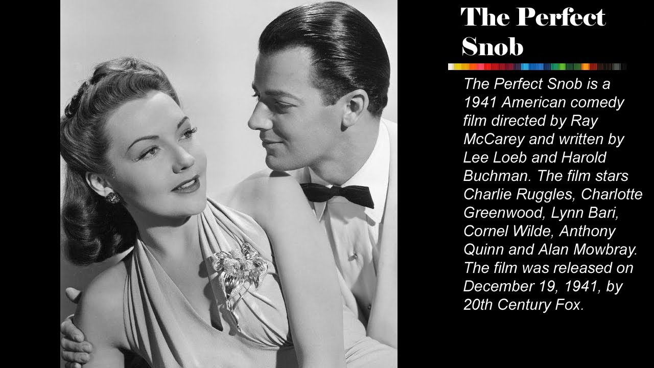 The Perfect Snob / Comedy - YouTube