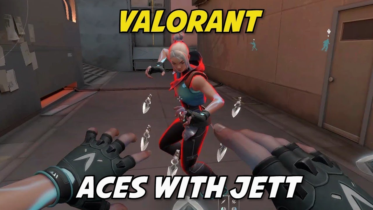 Valorant - Aces and Funny Moments with Jett - YouTube