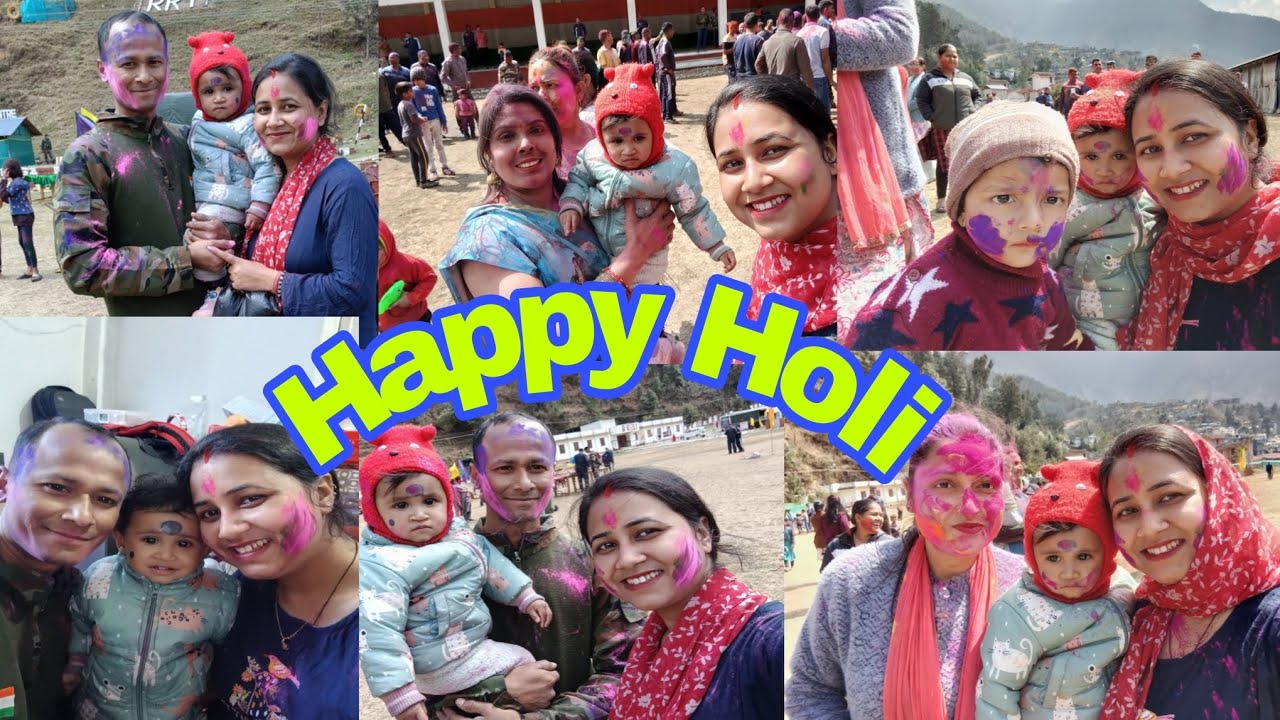 Dirang SSB camp holi program - YouTube