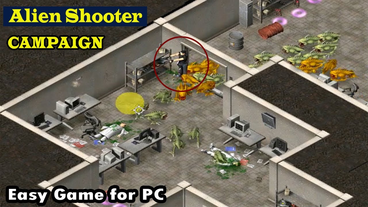 Alien Shooter Campaign Gameplay and Download link in description. (Part ...
