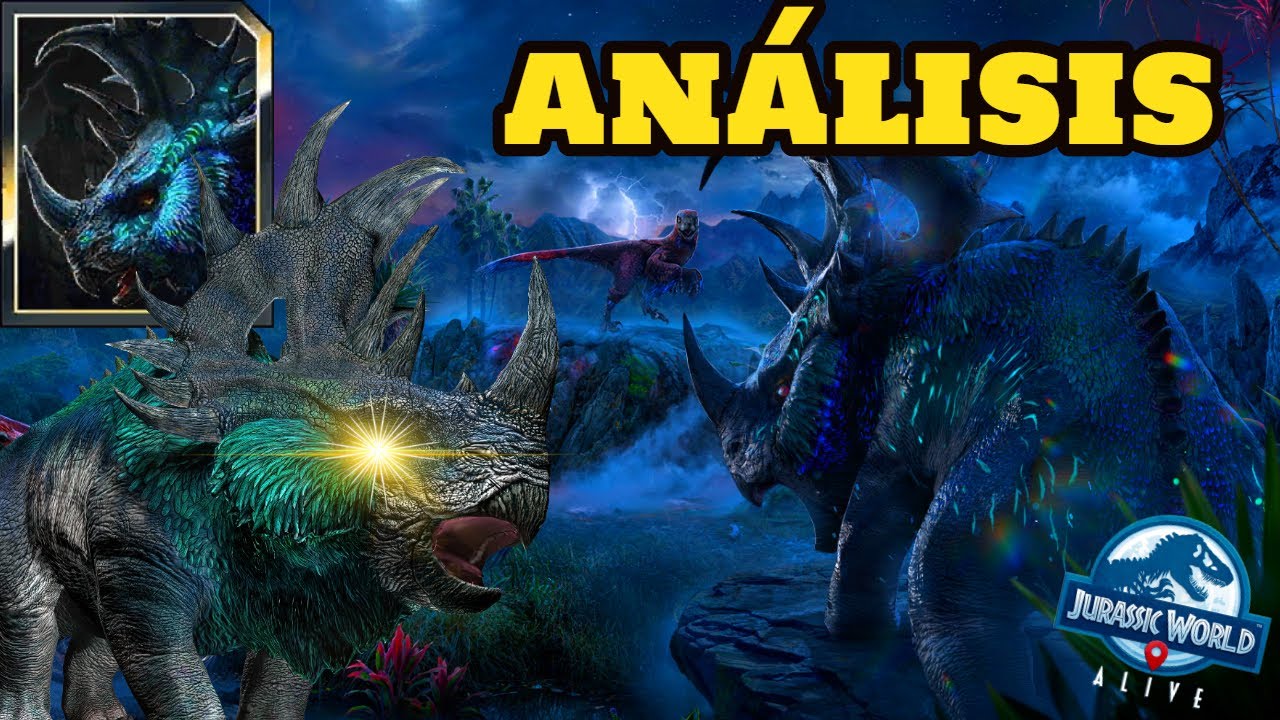 ANÁLISIS CERAMAGNUS!! ¿Mejor que el Mortem Rex? | Jurassic World Alive ...