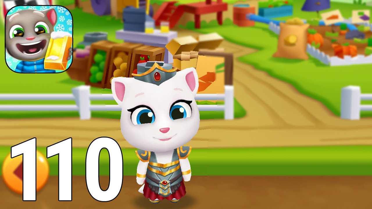 Talking Tom Gold Run Gameplay Walkthrough Part 110 - Valkyrie Angela ...