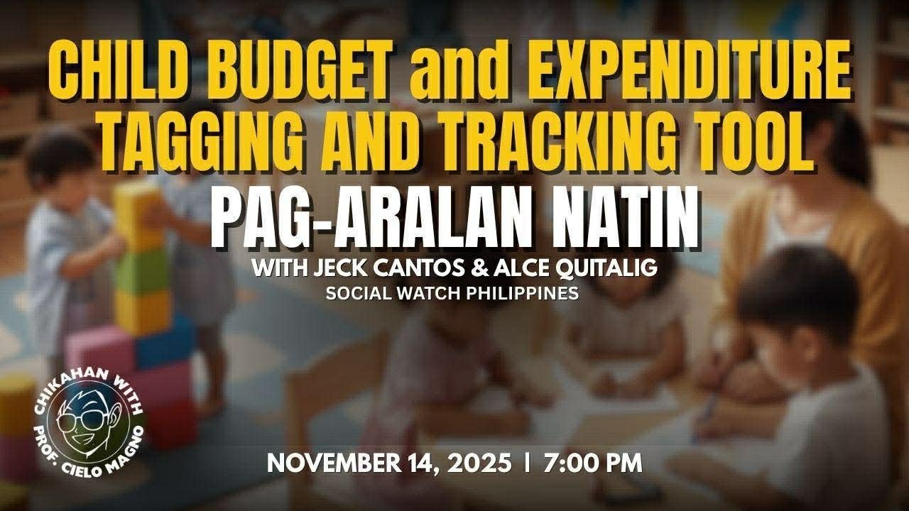 Child Budget and Expenditure Tagging and Tracking Tool: Pag-Aralan ...
