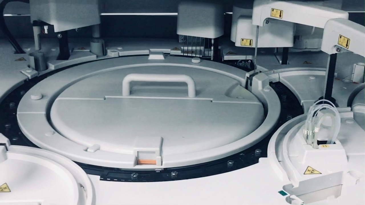 Abbott architect c8000 - YouTube