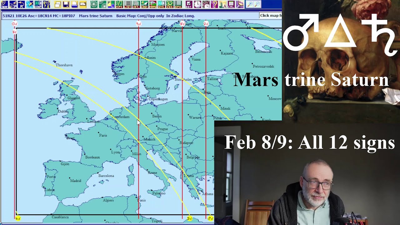Astrology for the Wkd Feb 8 2025: ALL 12 SIGNS Mars & Saturn - YouTube