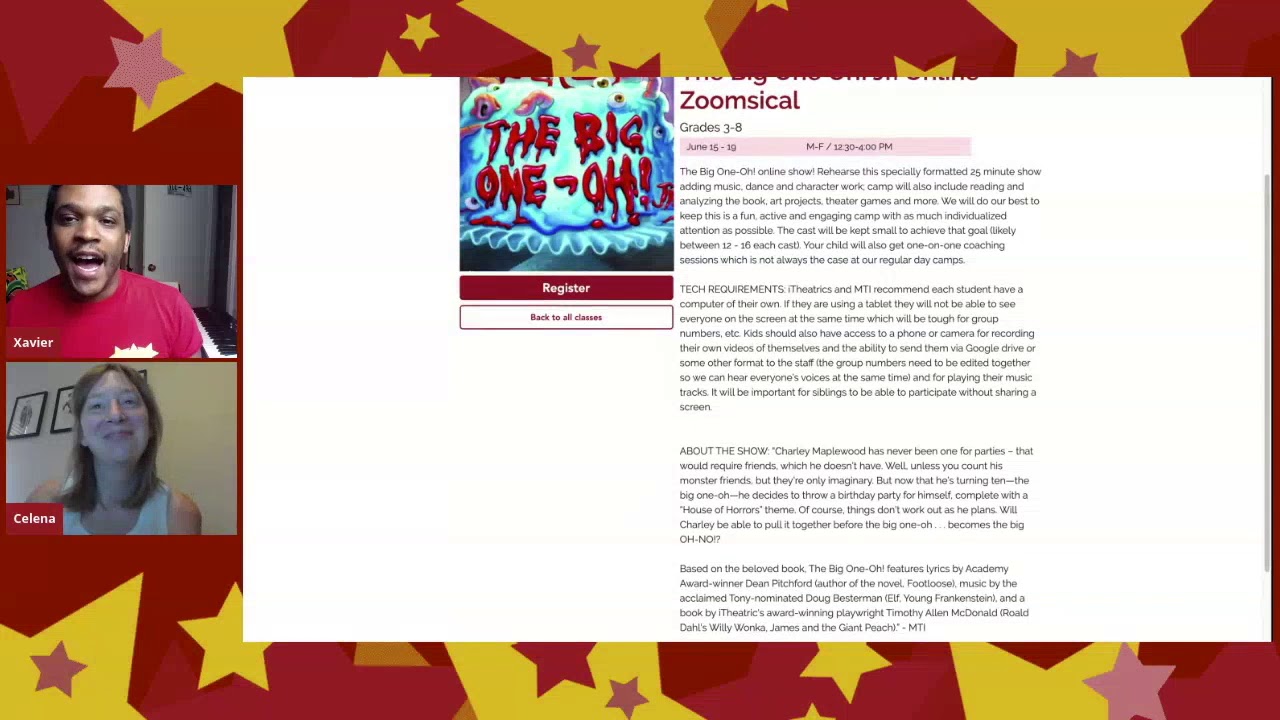 The Big One Oh! Jr. Online Zoomsical | DMR Adventures - YouTube