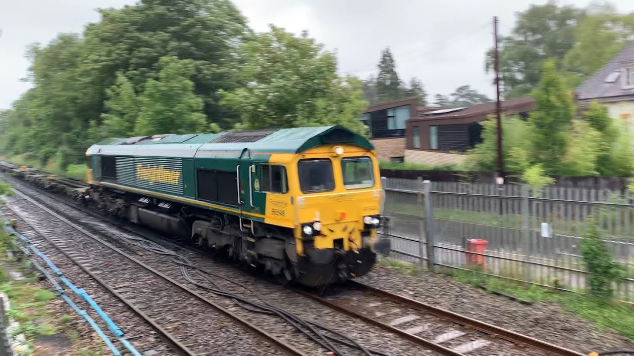Class 66 | 66549 | Freightliner - YouTube