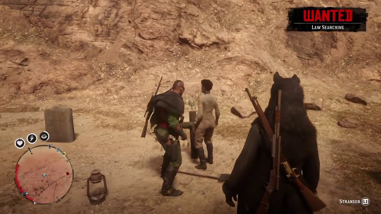 Red Dead Redemption - Batman n Robin stop a grave robber - YouTube