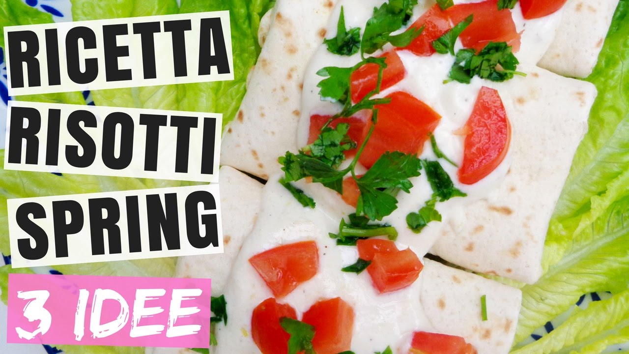 RICETTE PRIMAVERILI PRIMI PIATTI: 3 IDEE PER RISOTTI FACILI E SFIZIOSI ...