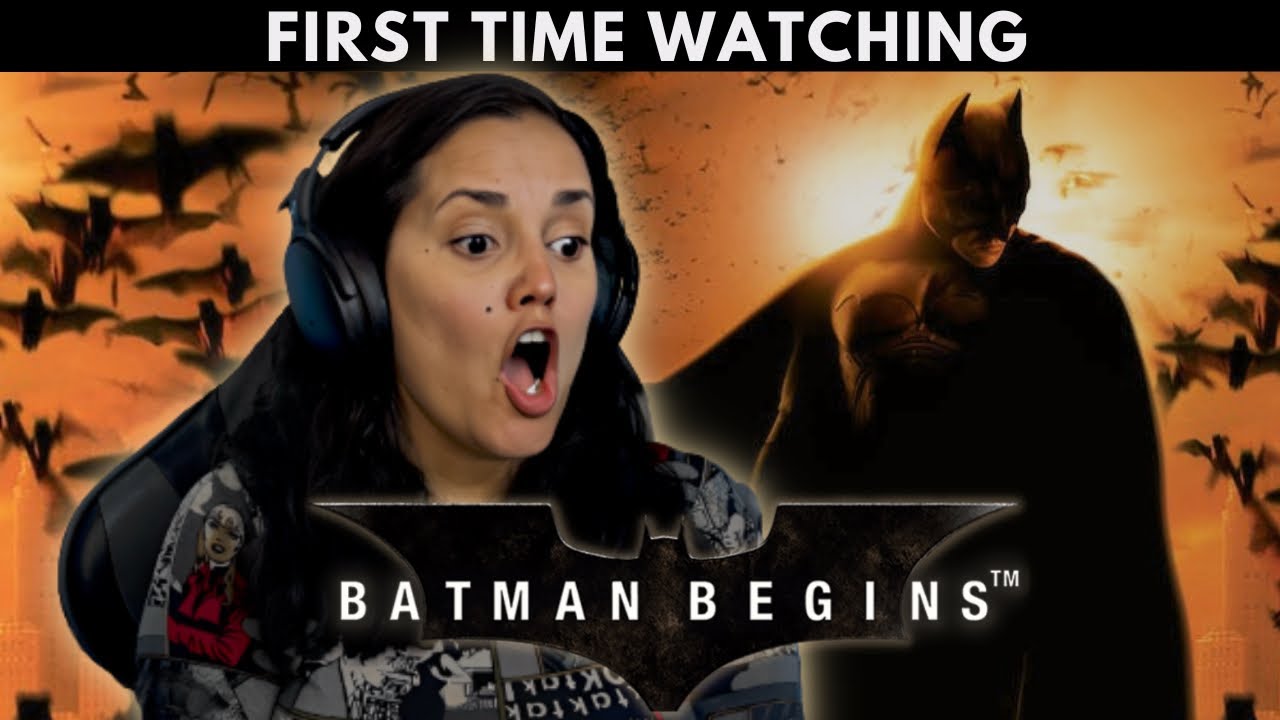 My FIRST TIME Watching BATMAN BEGINS! - YouTube