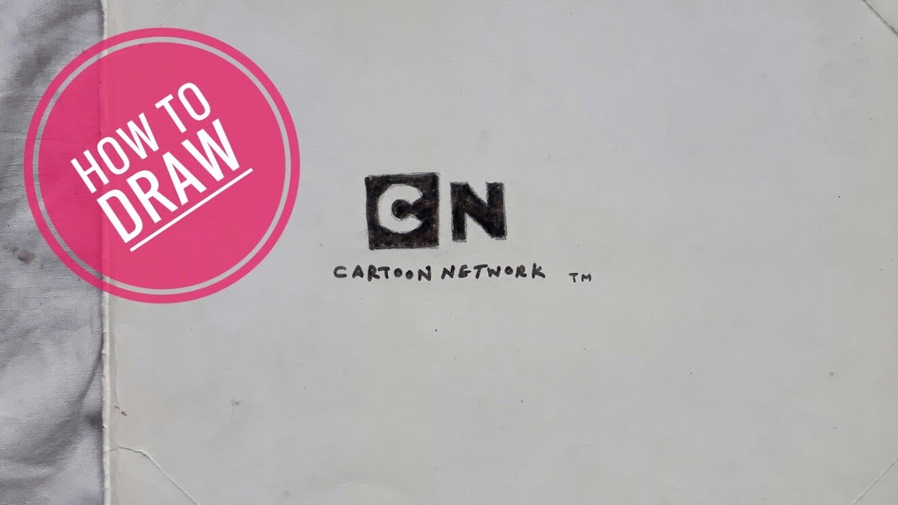How to draw the Cartoon Network logo 2D - YouTube