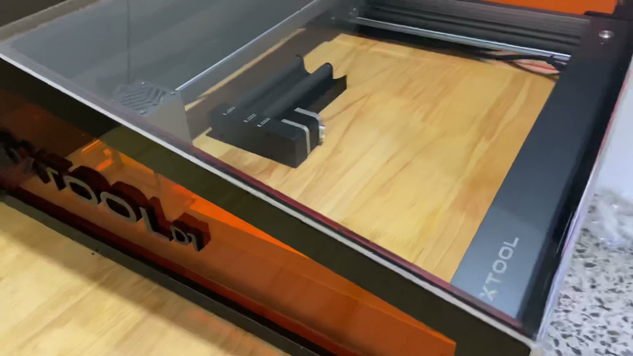 xtool d1 Enclosure work in progress - YouTube