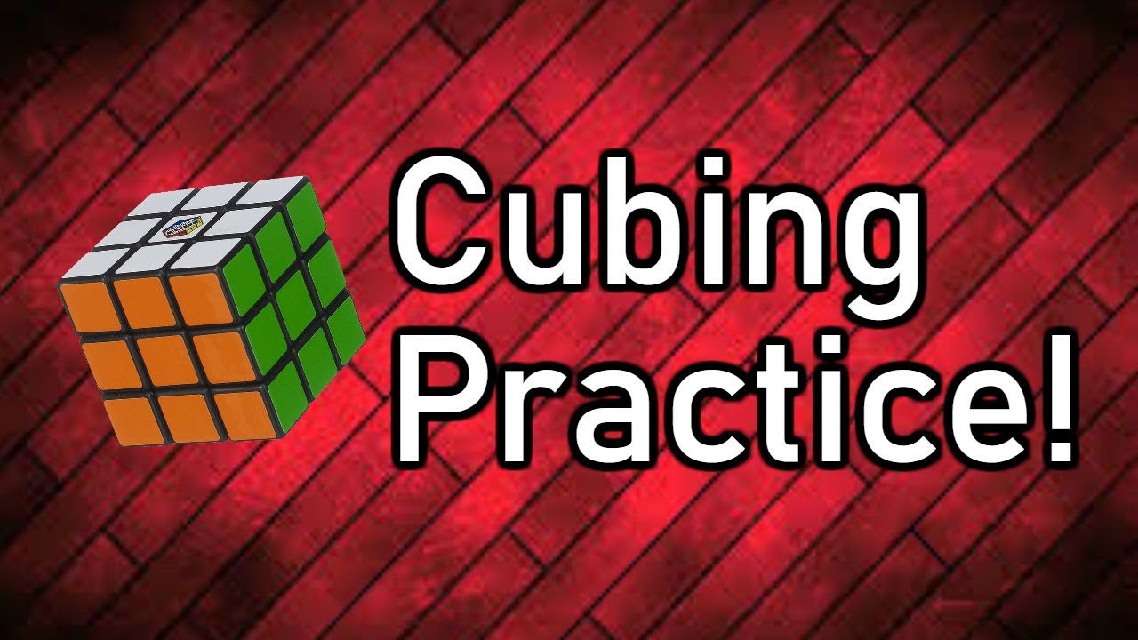 Cubing practice - YouTube