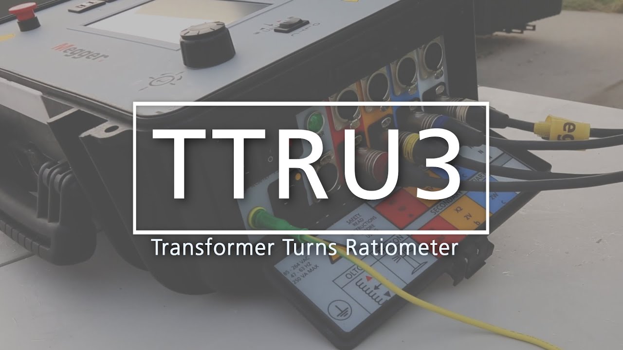 TTRU3 True 3 Phase Transformer Turns Ratiometer - YouTube