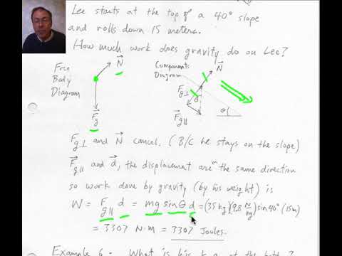 Ch07 Part2b Work Energy Theorem (halverscience) - YouTube