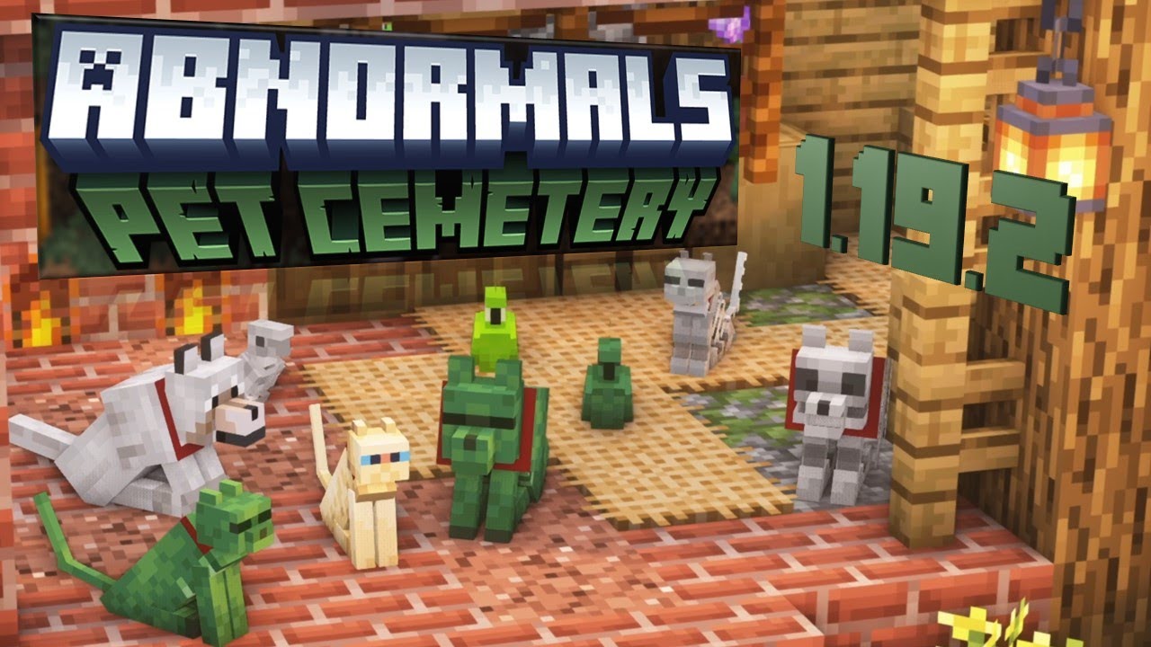 ¡Reviviendo Mascotas! - Pet Cemetery 1.19.2 - Mod Review - YouTube
