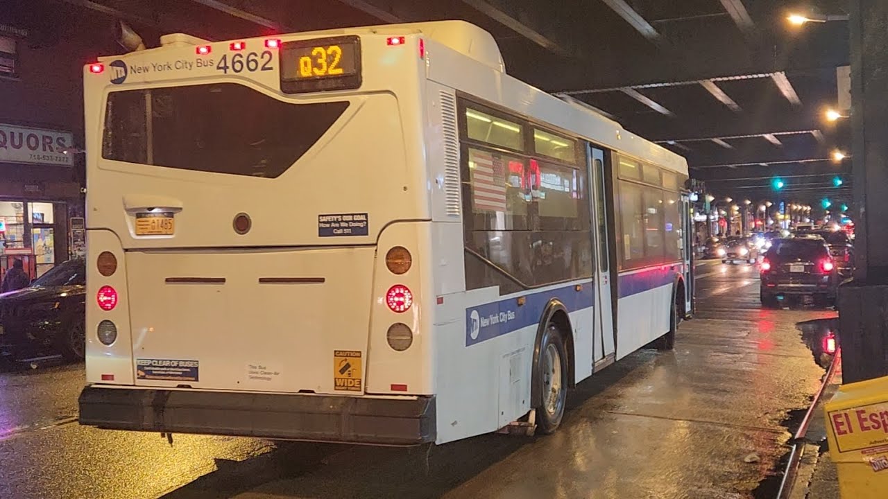 MTA NYCT Bus: 2010 Orion VII Next Generation bus on the Q32 to Jackson ...