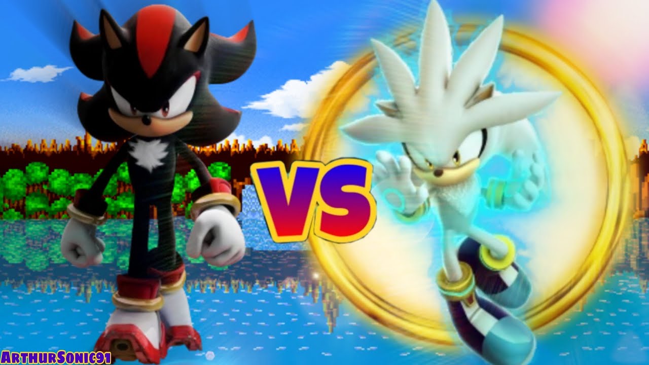 Shadow Vs Silver (Sprite Animation) - YouTube