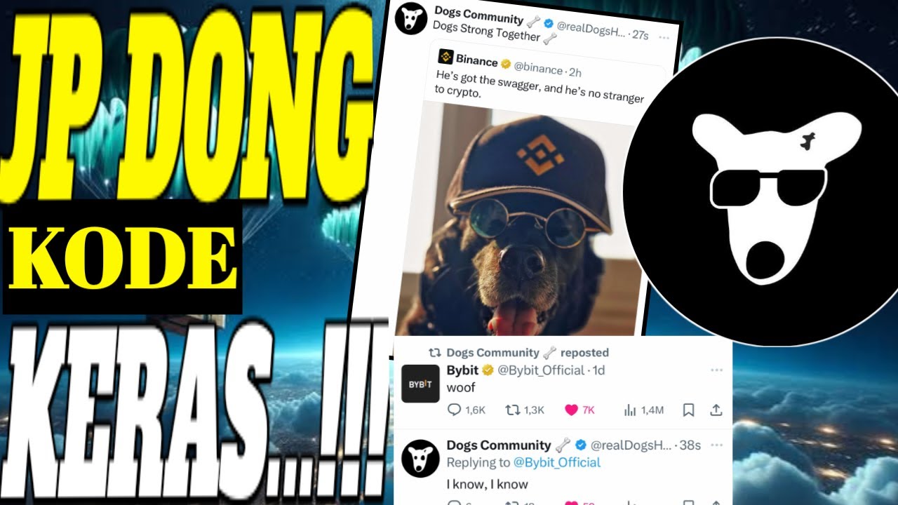 YAKIN SIH JP MAKSIMAL..!! KODE KERAS AIRDROP DOGS. 🦴🦴 - YouTube