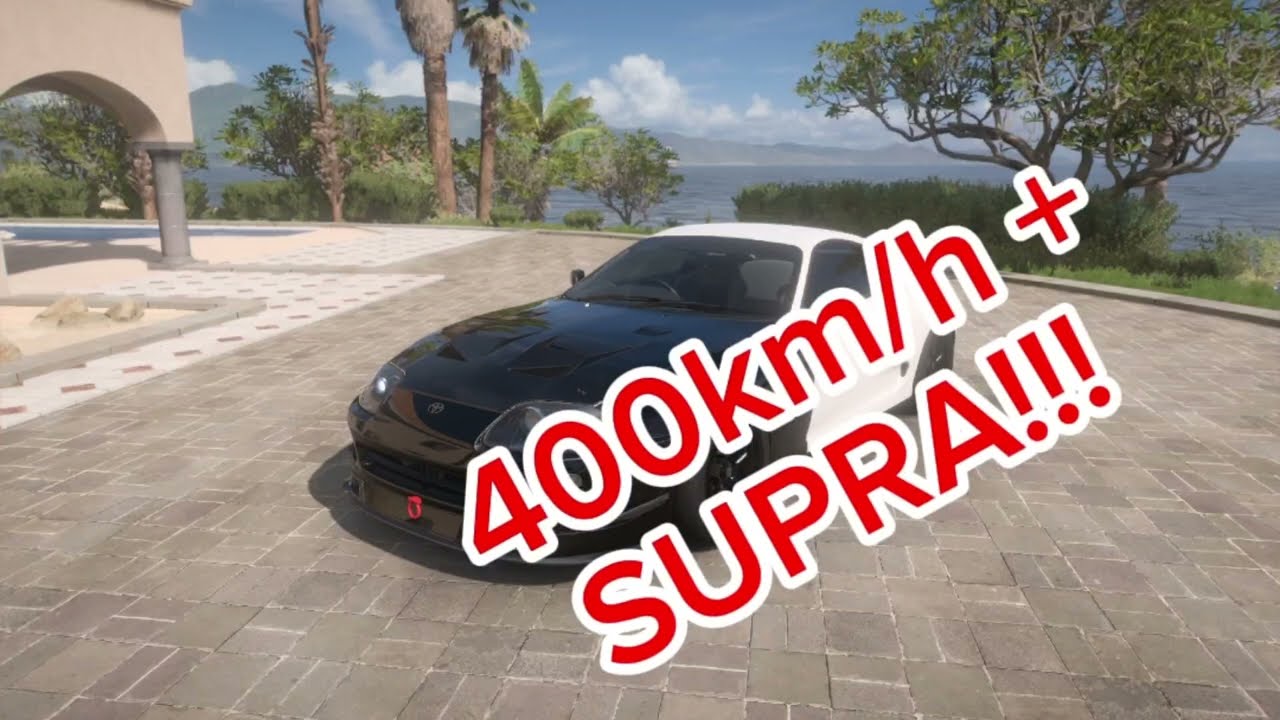 Supra Drag Build 400km/h+ - FH5 - YouTube
