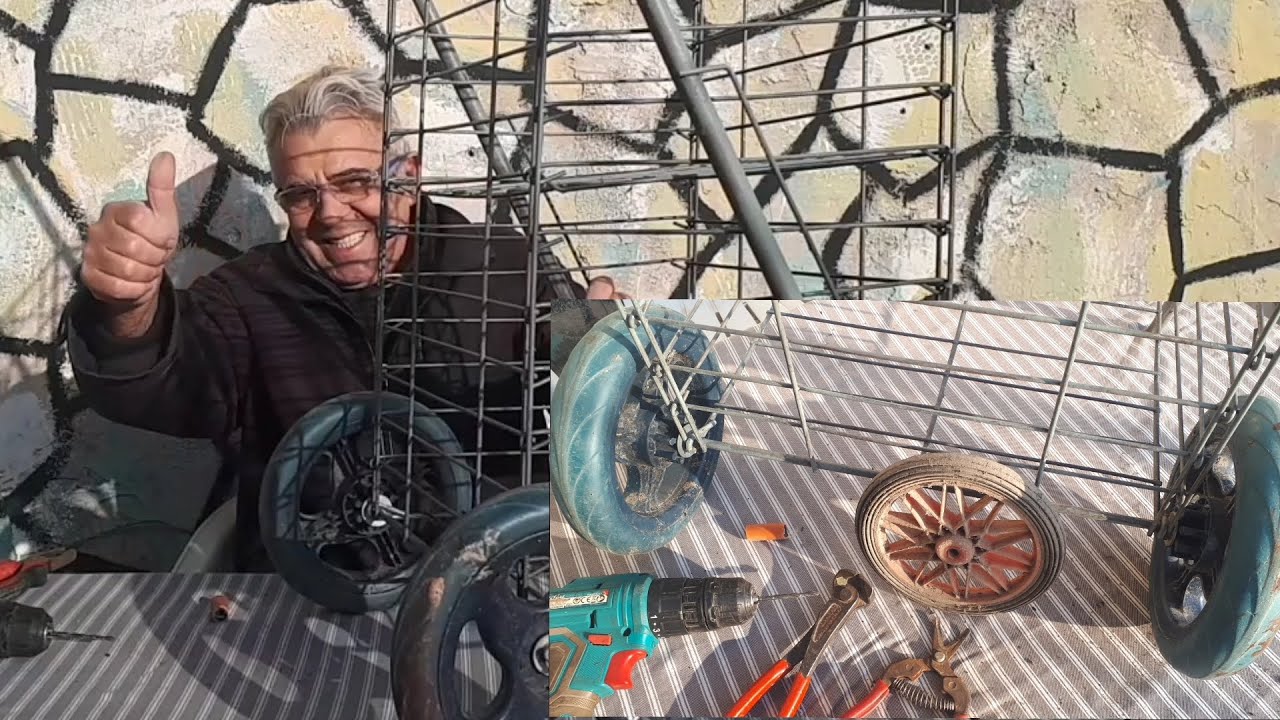 Αλλαγή ρόδες σε καροτσάκι - YouTube