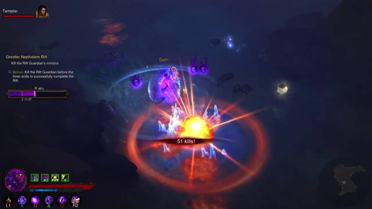 Diablo III - Greater rift run (Torment IV) - YouTube