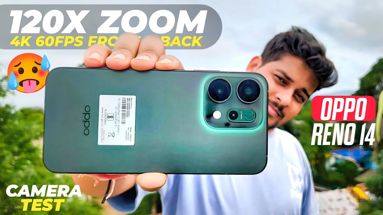 oppo reno 14 camera test - portrait video 😱 | oppo reno 14 5g camera ...